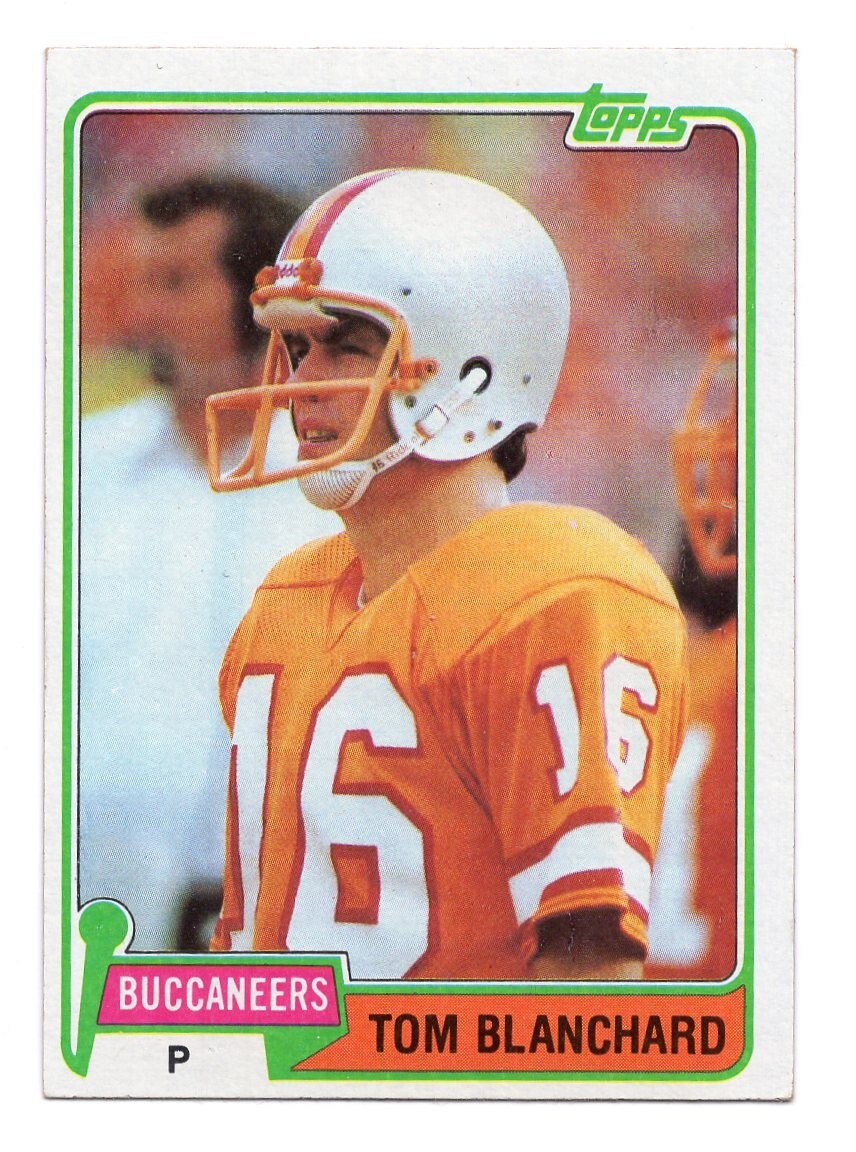 1981 Topps Football Card #253 TOM BLANCHARD | eBay