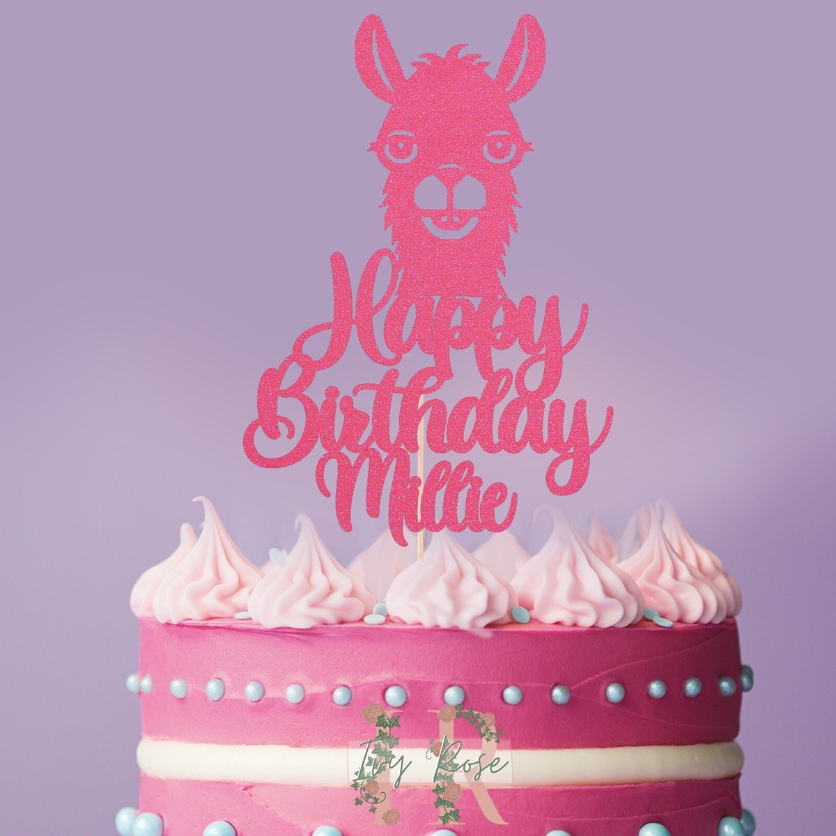 Happy Birthday Cute Llama Happy Birthday Llama Pop Up Card Animal 3D