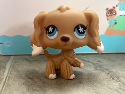 Littlest Pet Shop LPS 748 Cocker Spaniel Dog Puppy Authentic Rare ...