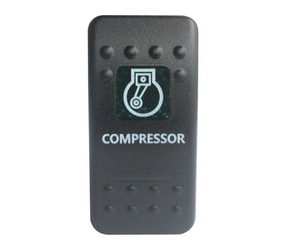 Car Boat RV Led Backlit Green Rocker Switch Cap for ARB Narva 4x4 ...