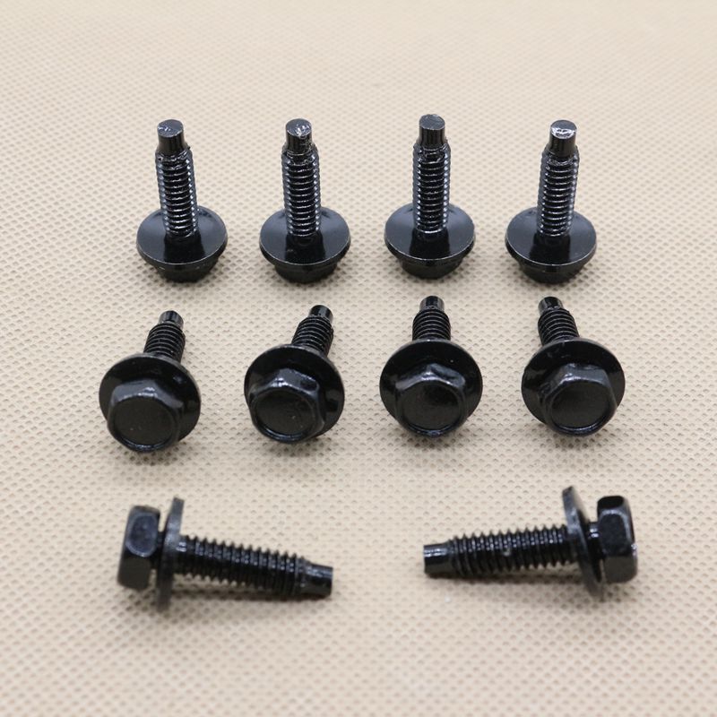 10Pcs For Chrysler 6025329 Body Bolts 1/4-20 x 1" Long- 7/16" Hex With ...