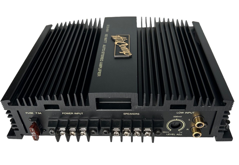 Hi-Comp Auto car Stereo Amplifier 60 watts per channel HCB-8060 | eBay