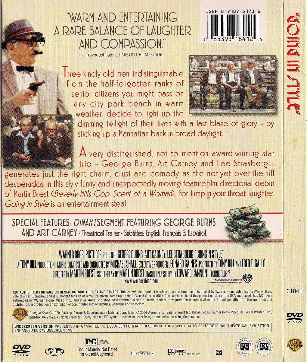 Going In Style Dvd Cover Login • User Control Panel