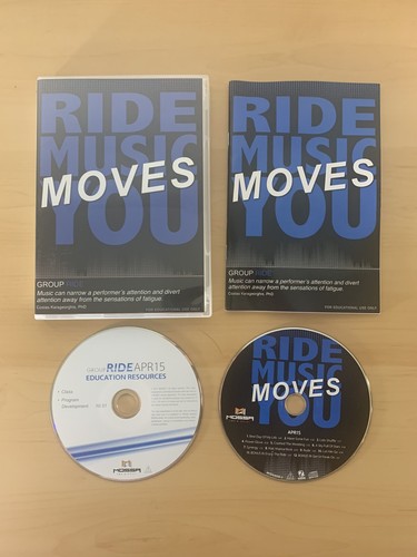 MOSSA BTS Group Ride, Ride Music Moves You, April 2015, DVD CD NOTES ...