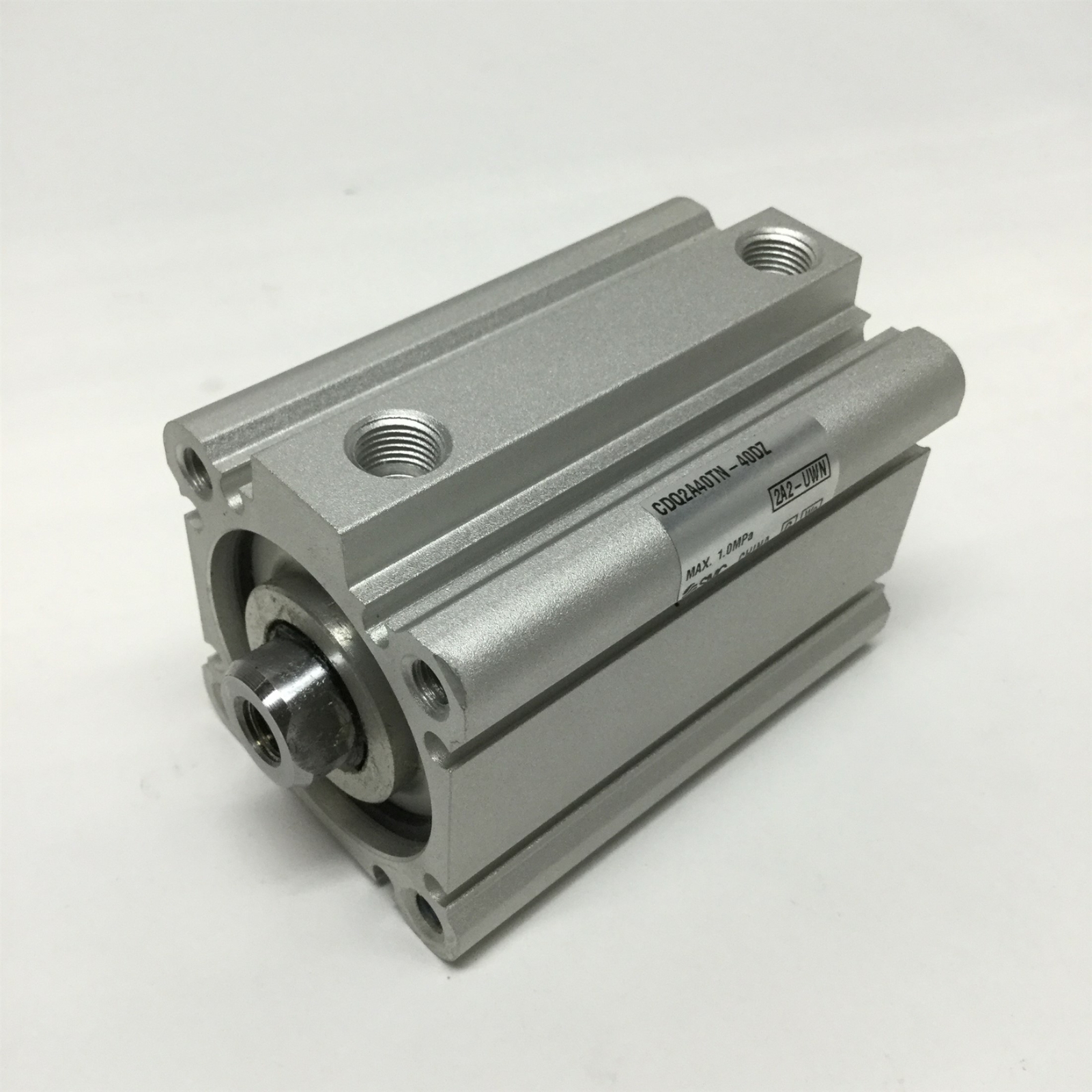 SMC CDQ2A40TN-40DZ Pneumatic Compact Cylinder, 40mm Bore, 40mm Stroke ...