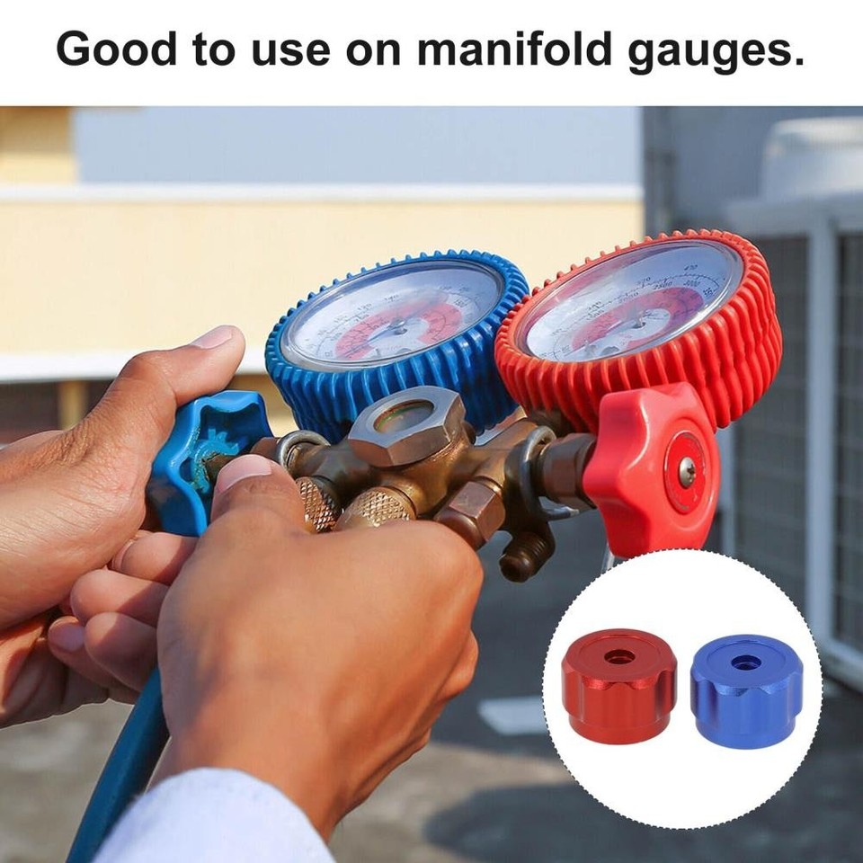 Round Wheel Handle, Faucet Handles Manifold Gauges Knob Aluminum Alloy ...