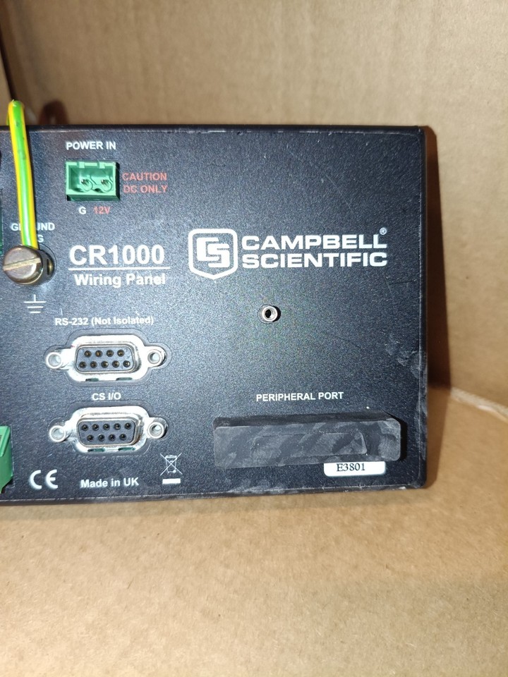 Campbell Scientific CR1000 Wiring panel | eBay