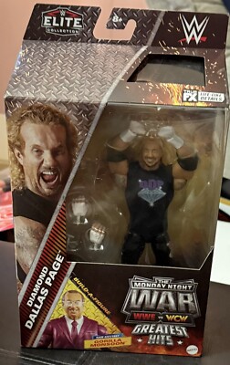 Mattel WWE Elite Monday Night Wars DDP Greatest Hits Pink Diamond ...