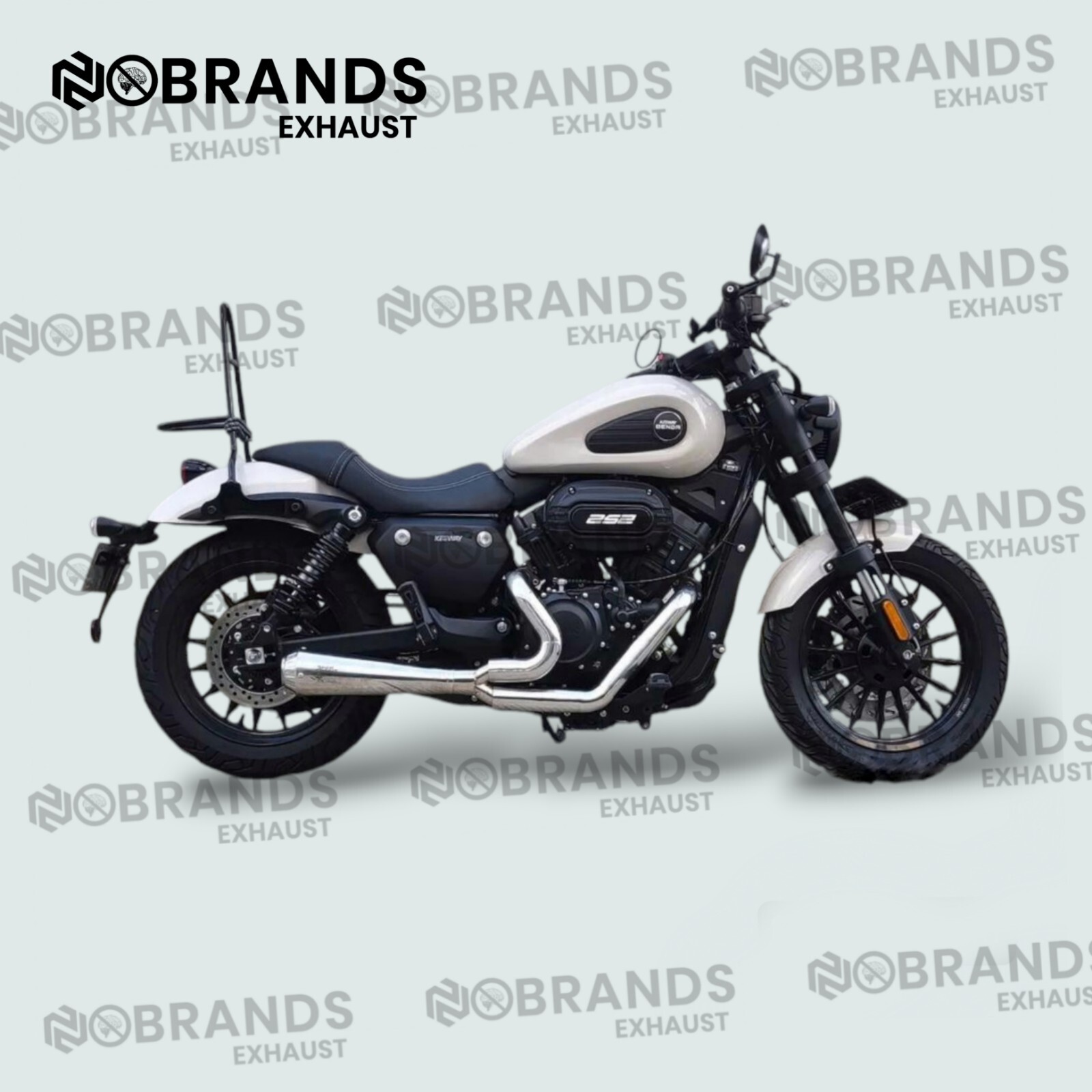 Custom Exhaust Keeway Benda V302C Full System 2-1 Japstyle Type ...