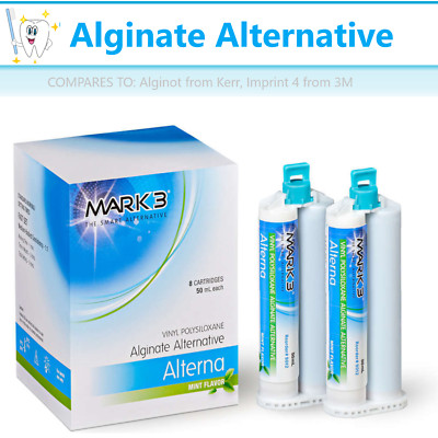 Dental Alginate Substitute Alternative Upto 8 x 50mL Cartridges, Fast ...