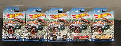 Hot Wheels Easter Spring 2023 Jeep VW Caddy Camaro Chevy Ford Mustang ...
