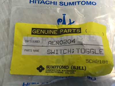 AER0204 Hitachi Sumitomo Link-Belt TOGGLE SWITCH | eBay