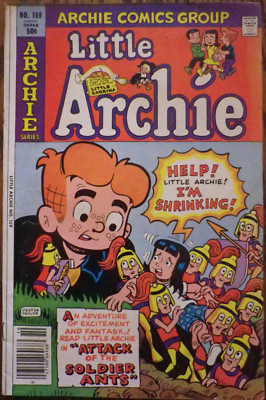 Little Archie #159 - Oct 1980 - Archie Comics - VERY NICE Look | eBay
