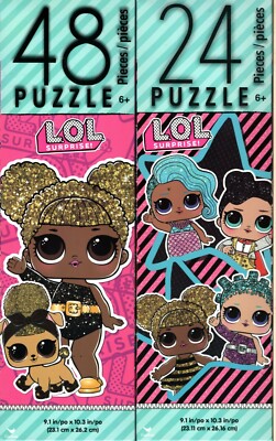 LoL Surprise - 48 - 24 Pieces Jigsaw Puzzle - (Set of 2) | eBay