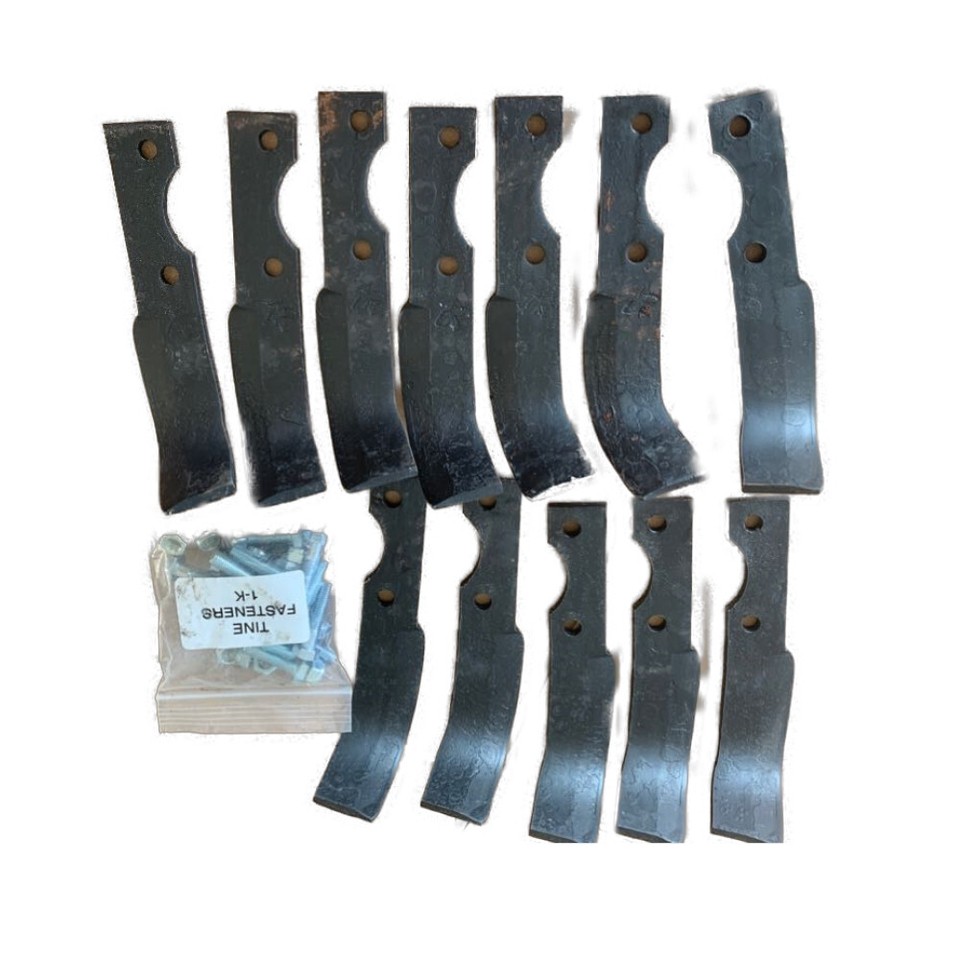 BCS Two Wheel Tractor Tiller T18U Tine Kit 18 Universal (12 Tines) | eBay