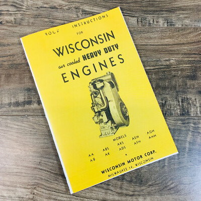 Wisconsin Aa Ab Abs Ak Aks Ads Engines Operators Manual Owners ...