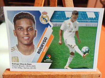 RODRYGO Goes Panini La Liga Este #11B Rookie Card RC Real Madrid Brazil ...