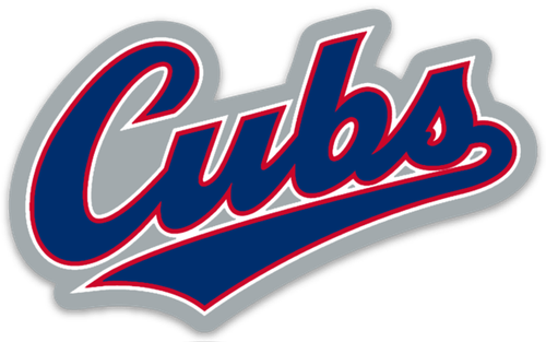 Chicago Cubs Word Logo Type "Cubs" MLB Baseball Die-Cut MAGNET | eBay