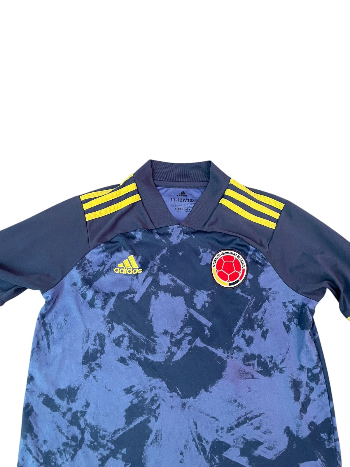 100% Authentic Adidas Colombia 2019 Soccer Jersey Size Youth Size ...