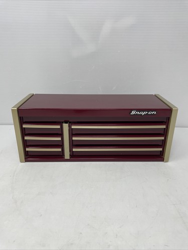 Vintage Snap On Mini Micro Tool Box Double Stack Miniature Replica Top ...