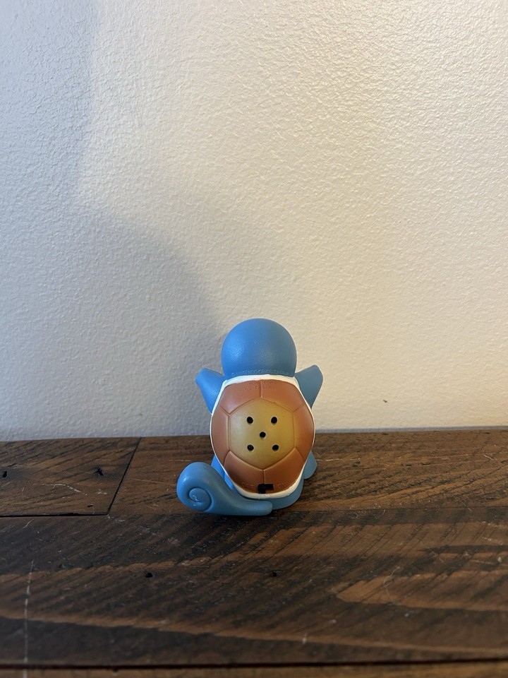 1997 Tomy Squirtle 3” Figure Pokemon with Sound Nintendo Japanese ...