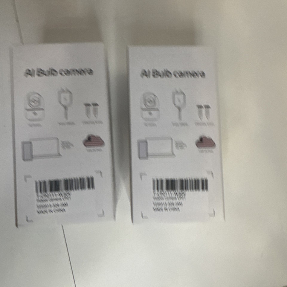 AI Bulb Indoor Camera CP21 Set of 2 New in Box | eBay