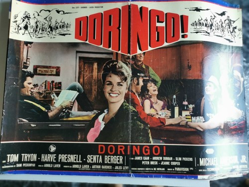 FOTOBUSTA - DORINGO - TOM TRYON, HARVE PRESNELL, SENTA BERGER | eBay