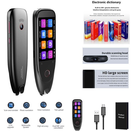 Portable Scan Translation Pen Text Reading Pen Voice Language ...