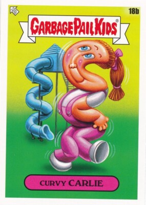 18b CURVY CARLIE 2024 GPK Garbage Pail Kids 1 Kids at Play SLIDE | eBay