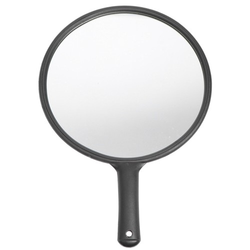 Holding A Round Mirror Hand Personal Makeup Mirrors Portable Handheld ...