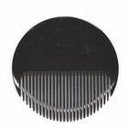 Japanese Beautiful Hair Comb Round in Black Color shipped from Kyoto ...