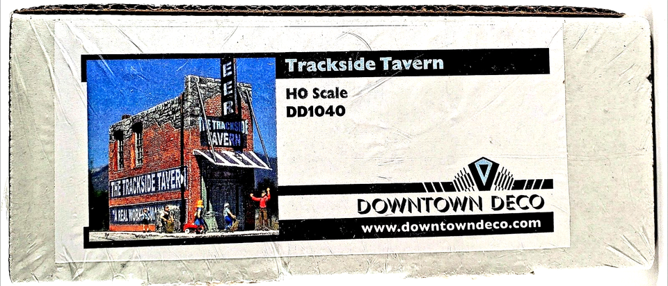 Downtown Deco HO Scale Trackside Tavern Building Kit Most Realistic You ...