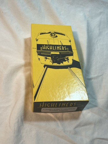 HO Scale Highliners F-Series B-Unit #1002 Unpainted Shell Model Train ...