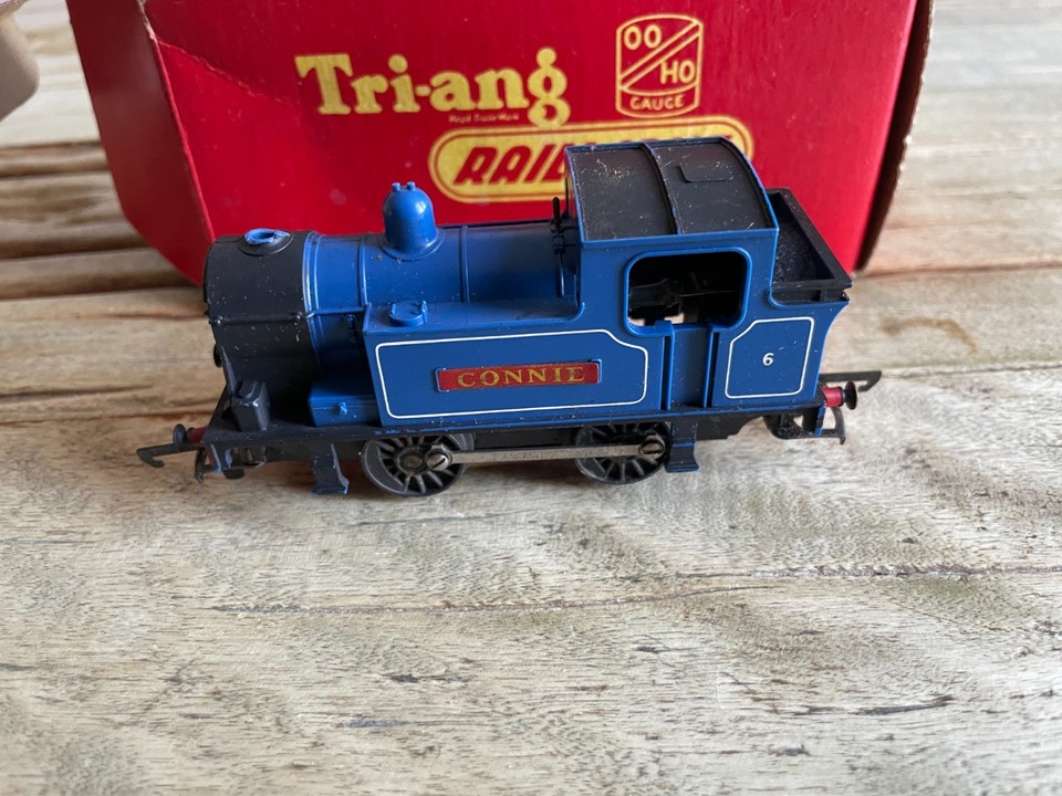Triang Railways R355 0-4-0 Industrial Loco "Connie" Blue Livery. In Box ...