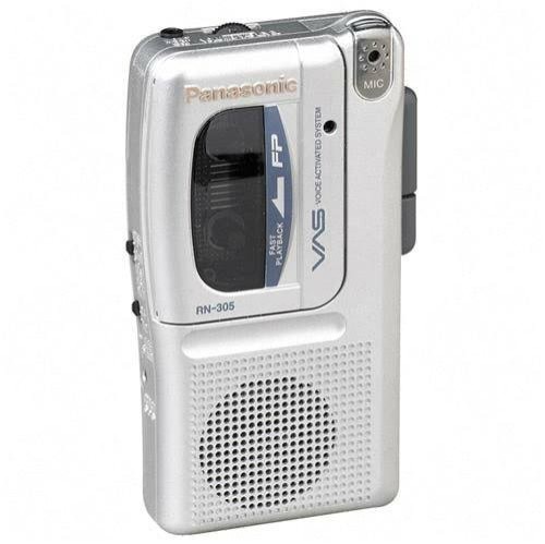 Panasonic RN-305 Handheld Cassette Voice Recorder for sale online | eBay