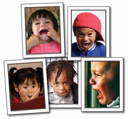 Facial Expressions by Key Education Publishing Staff (2006, Cards,Flash ...