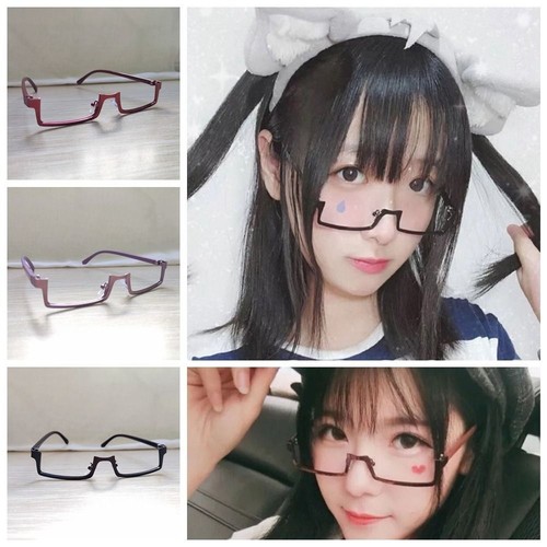 COS Half Frame Glasses Multicolour Fake Glasses Fashion Eyeglasses ...