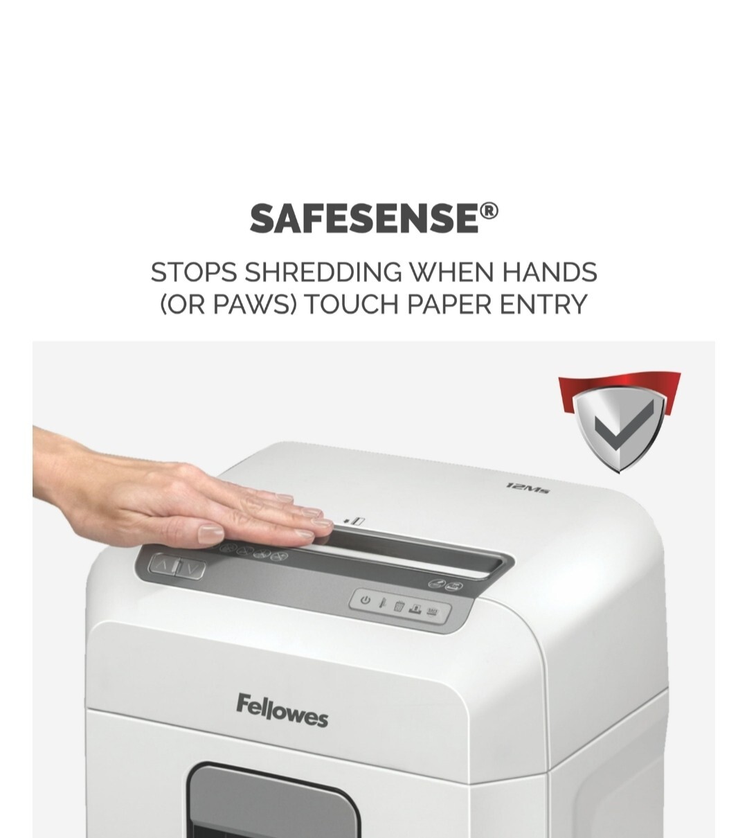 Fellowes 12ms Microshred 12-Sheet Micro-Cut Paper Shredder 43859742233 ...