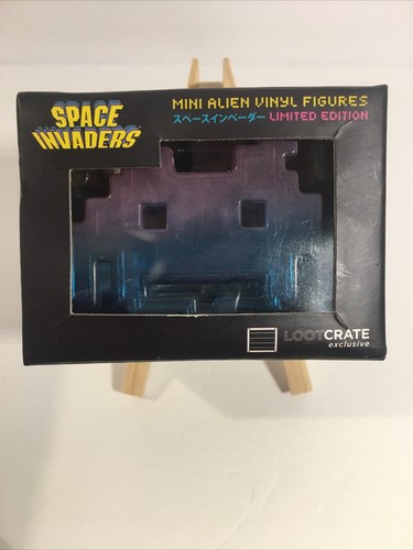 Space Invaders Mini Alien Vinyl Figures Lootcrate Purple Blue | eBay