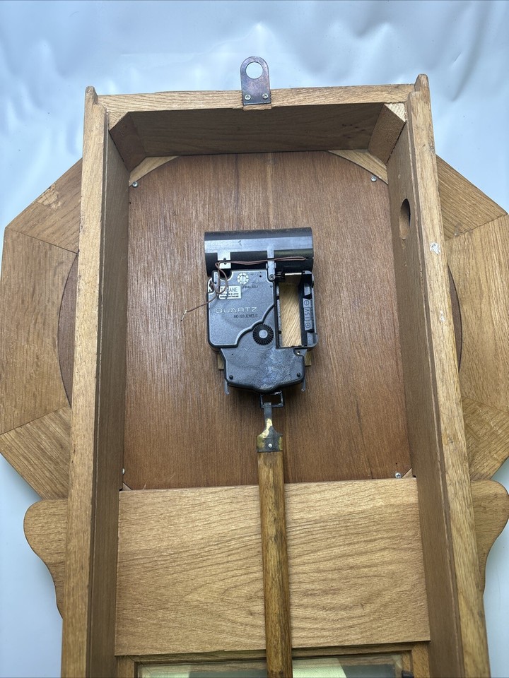 Octagonal Calumet Wall Clock : For Parts Only, Includes Pendulum ( Not ...