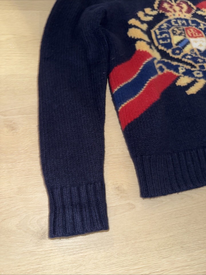Vintage Polo Ralph Lauren Snowbeach P Wing Stadium 92 Rare Crest ...
