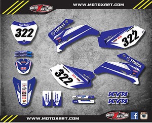 Full Custom Graphic Kit PREMIERE STYLE Yamaha TTR 110 decals stickers ...