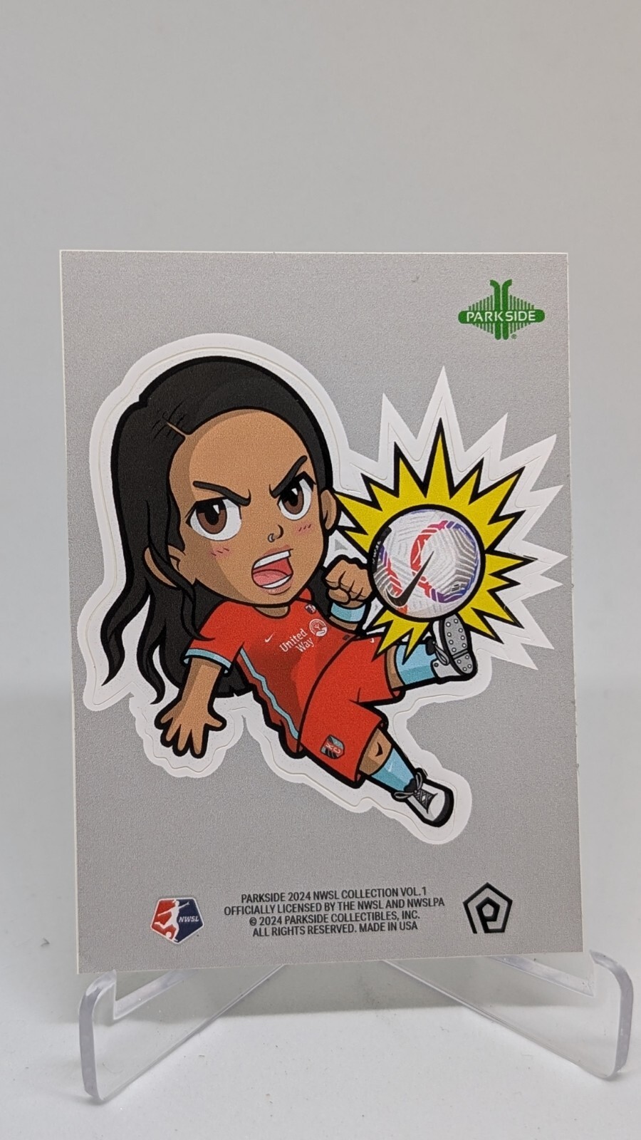 2024 Parkside NWSL Vol 1 Pick From List! CHIBI STICKERS UPDATED 7/15 | eBay