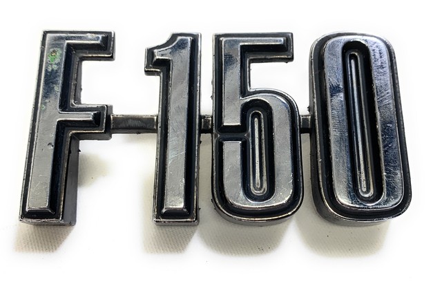 NOS 1974 1975 1976 Ford F-100 Pickup Truck Fender Emblem Nameplate ...