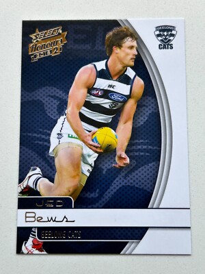 2015 AFL Select Footy Stars Honours 2 Common Card 'Jed Bews' Geelong ...