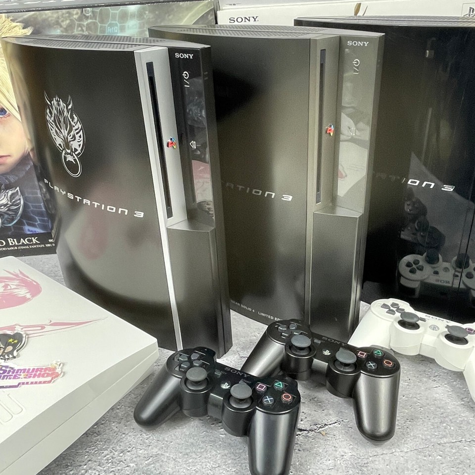PS3 Sony PlayStation 3 Console Various Colors and Limited Edition HDMI ...