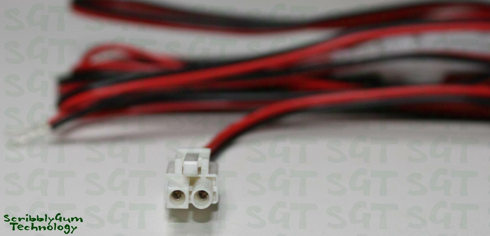 GME UHF CB Radio 2 Pin Power Cable Wiring Harness 2m with InLine Fuse ...