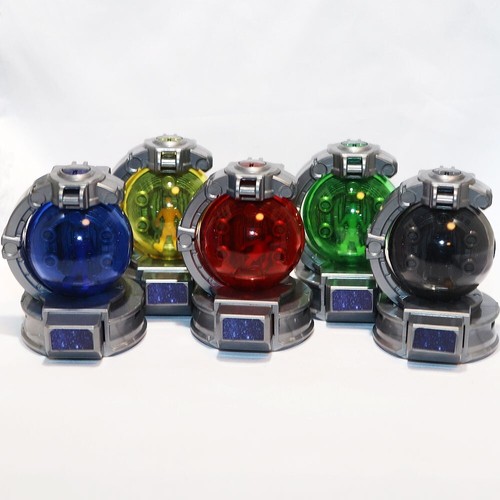 POWER RANGERS KYURANGER DX Kyutama Cockpit Set Morphers Cosmic Fury ...