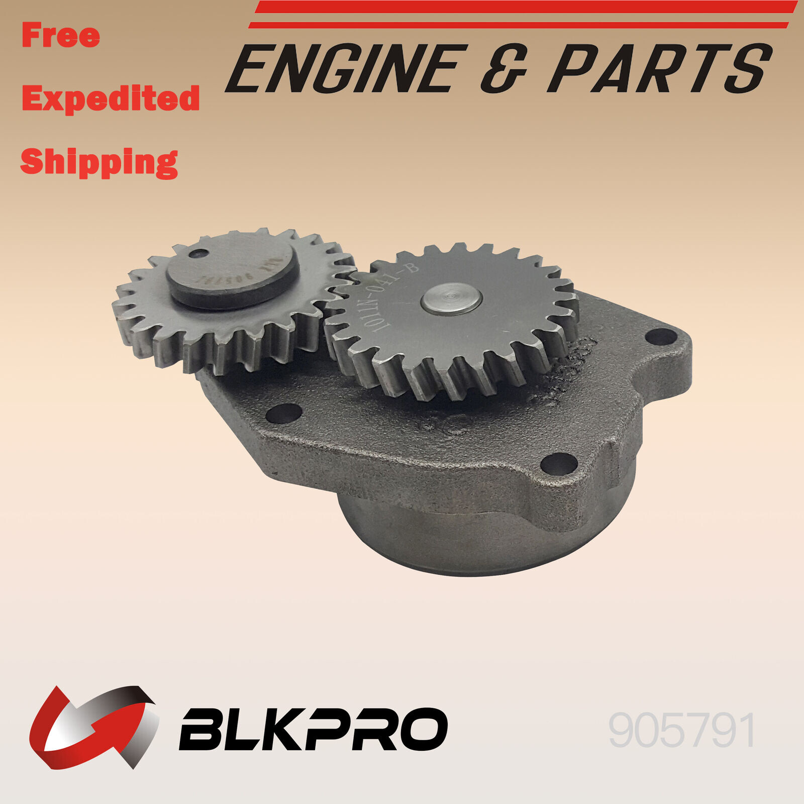 New LUB OIL PUMP For 8.3L Cummins 6C 6CT C8.3 3800828 CASE Truck Diesel ...