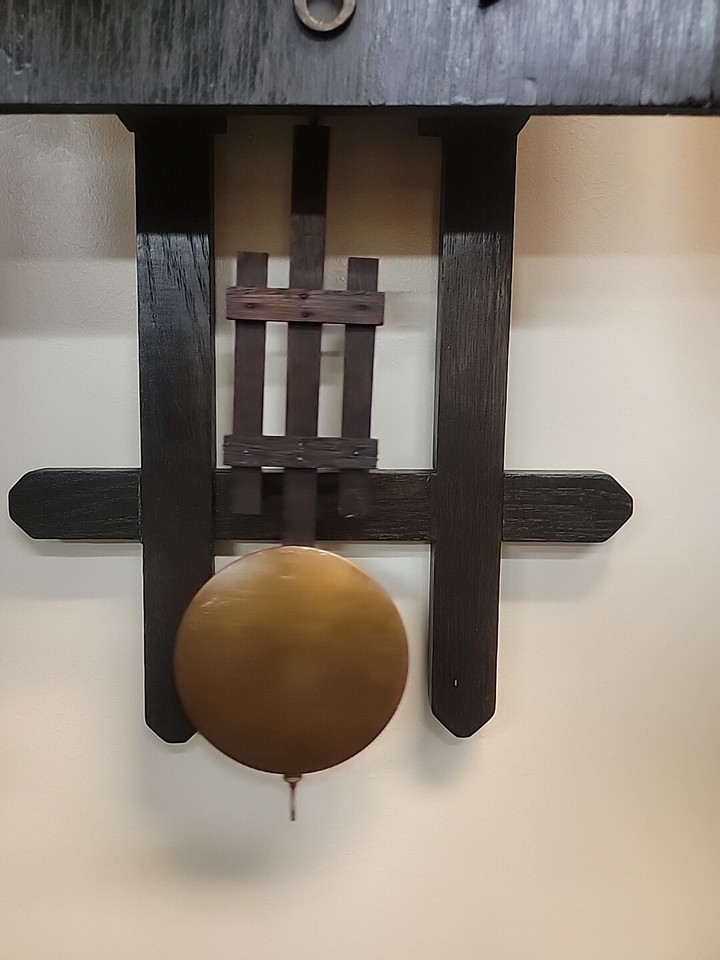 Sessions Mission Wall Clock Running National Clock& Manufacturing Co ...